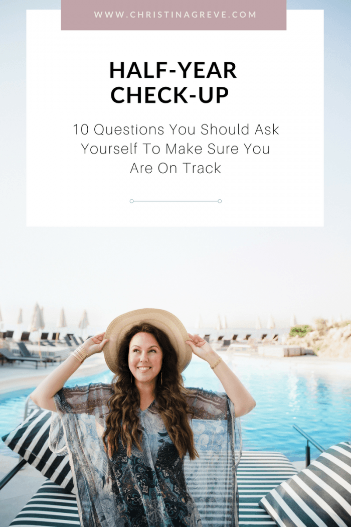 10 Questions To Make Sure You're On Track - CHRISTINA GREVE