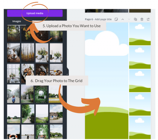 How To Make A Photo Collage With A Matching Color Palette - CHRISTINA GREVE
